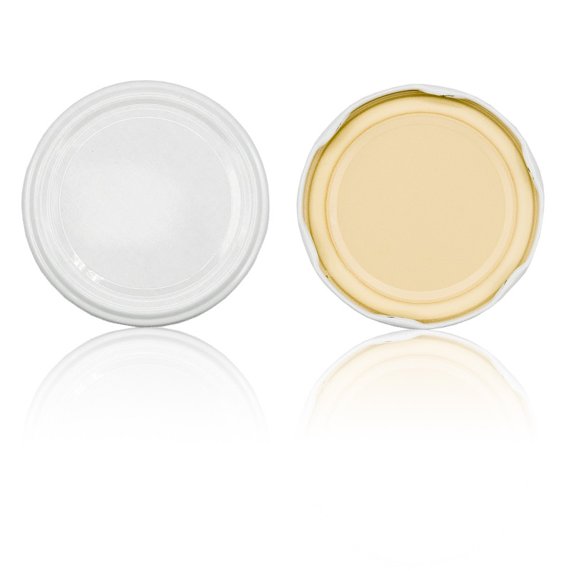 Tapa Twist Off 63 Blanca | Practienvases: Tapas y cierres